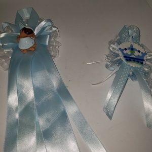 Party Supplies | Babyshower Guest Pins Capias Rubber Ducky And Roya ...